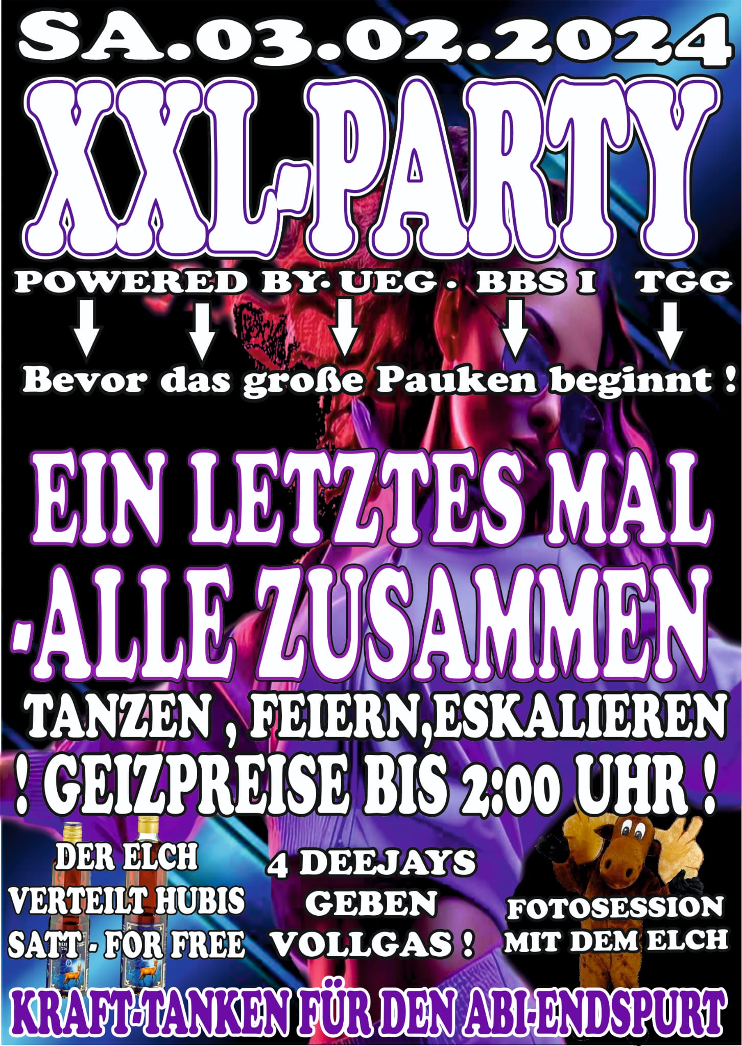 Fetenscheune – XXL PARTY powered by UEG * BBS I * TGG